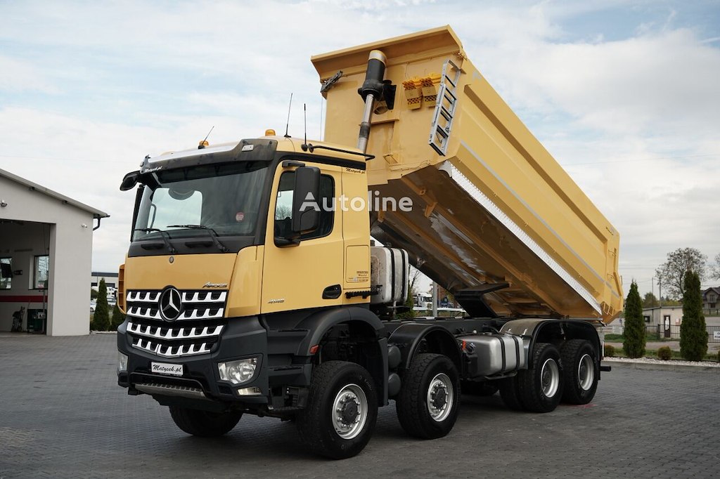 Mercedes-Benz AROCS 4145 / 8x8 / WYWROTKA TYLNOZSYPOWA / KH KIPPER  / EURO 6 kiper