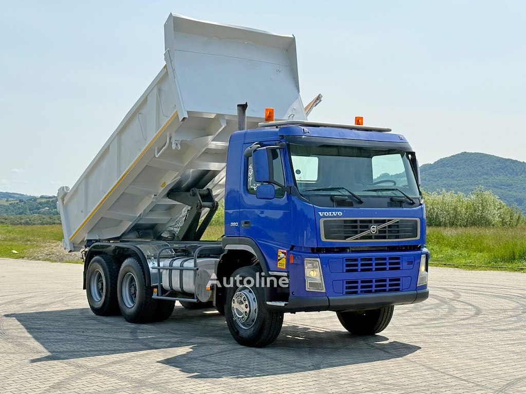 Volvo FM 380 Kipper 5,20 m + BORDMATIC / 6x4 kiper