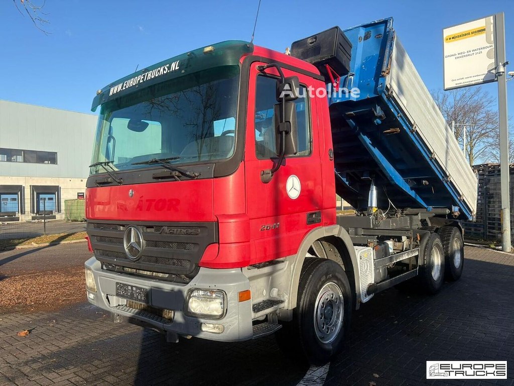 Mercedes-Benz Actros 2641 Full Steel - Manual - Airco - MP2 kiper