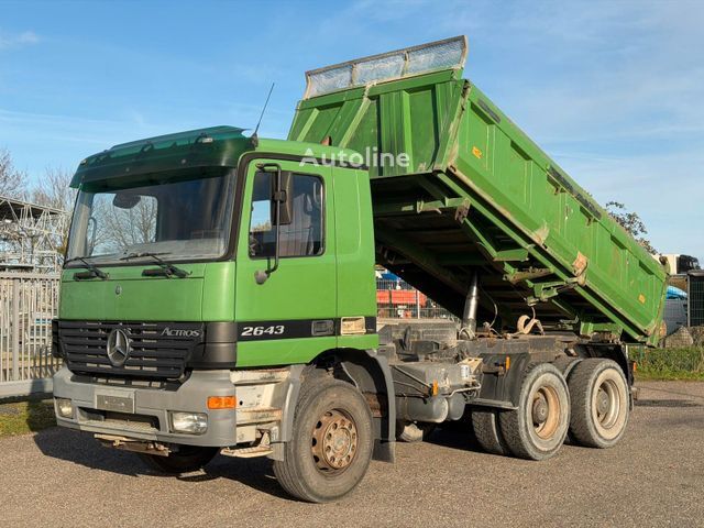 Mercedes-Benz 2643 6x4 Meiller 3S. Kipper Bordmatik | Blatt/Bl kiper