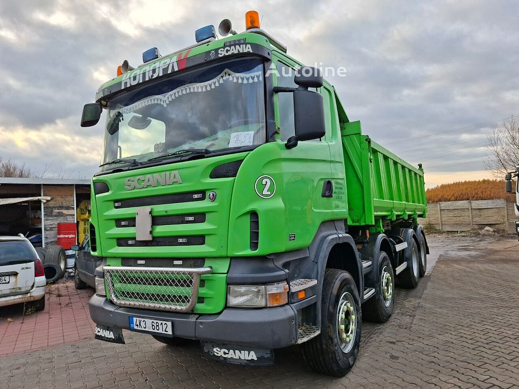 Prodaje se Scania R480 CB 8X4 kiper na aukciji