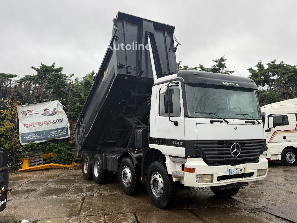 Mercedes-Benz Actros 4143 V6 8X4 Tipper Spring/Spring MP1 Manual Gear kiper