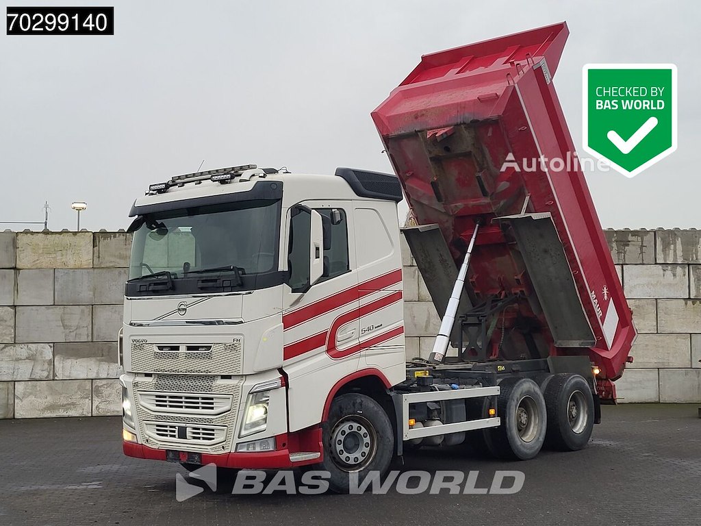 Volvo FH 540 FH 6X4 10m3 tipper Big-Axle Sleepercab Automatic Euro 6 kiper