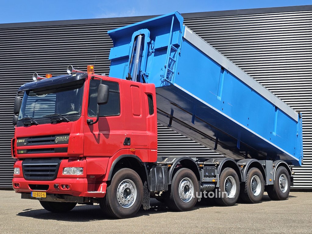 DAF GINAF / CF85.410 / MANUAL GEARBOX / 10x4 TIPPER kiper