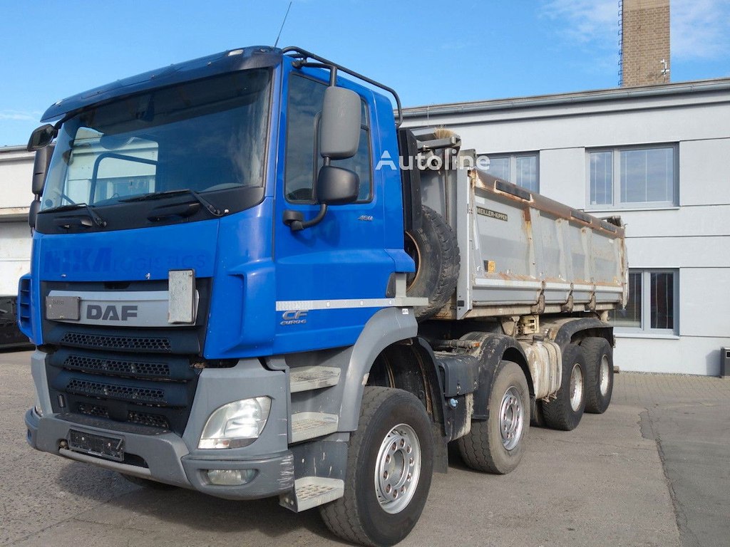 DAF CF 460 8x4, Meiller Kipper, Bordmatic kiper