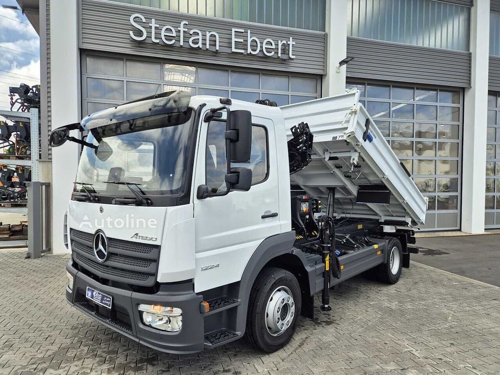 Mercedes-Benz Atego 1224 KK Kipper-Kran-Funk-Greifersteuerung kiper