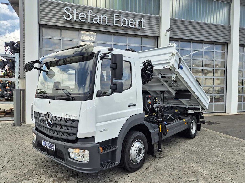 Mercedes-Benz Atego 1224 KK Kipper-Kran-Funk-Greifersteuerung kiper