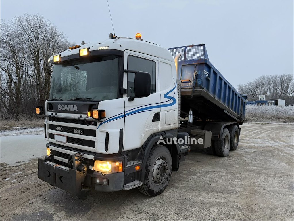 Scania R124 6x2 Full steel kiper