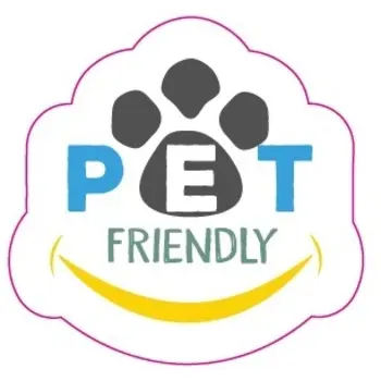 Oznaka na tabli Pet friendly