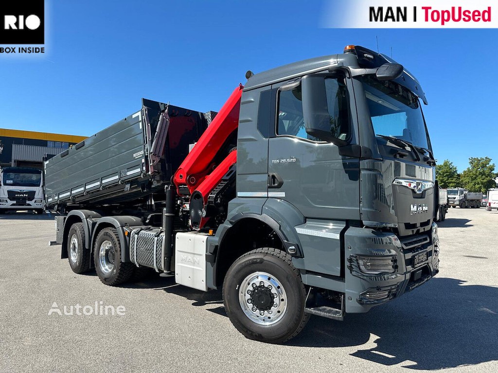 MAN TGS 28.520 6x4-4 BL CH kiper