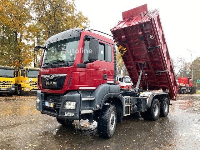 MAN TGS 33.500 6X6 KIPPER MEILLER BORDMATIK kiper
