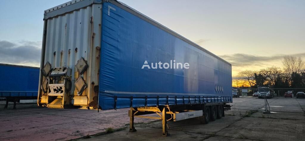 Krone Trailer Curtainsider Sliding Roof Straight poluprikolica sa kliznom ceradom