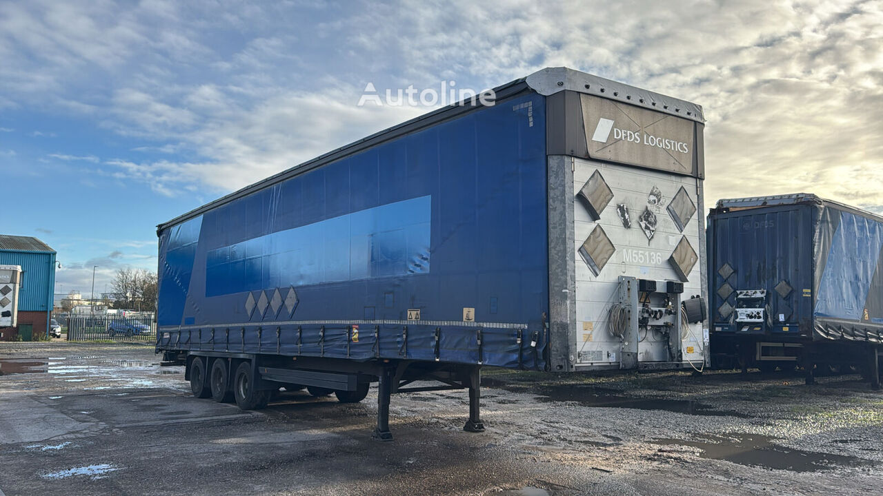 Prodaje se Schmitz Cargobull CURTAINSIDE EUROLINER poluprikolicu sa kliznom ceradom na aukciji