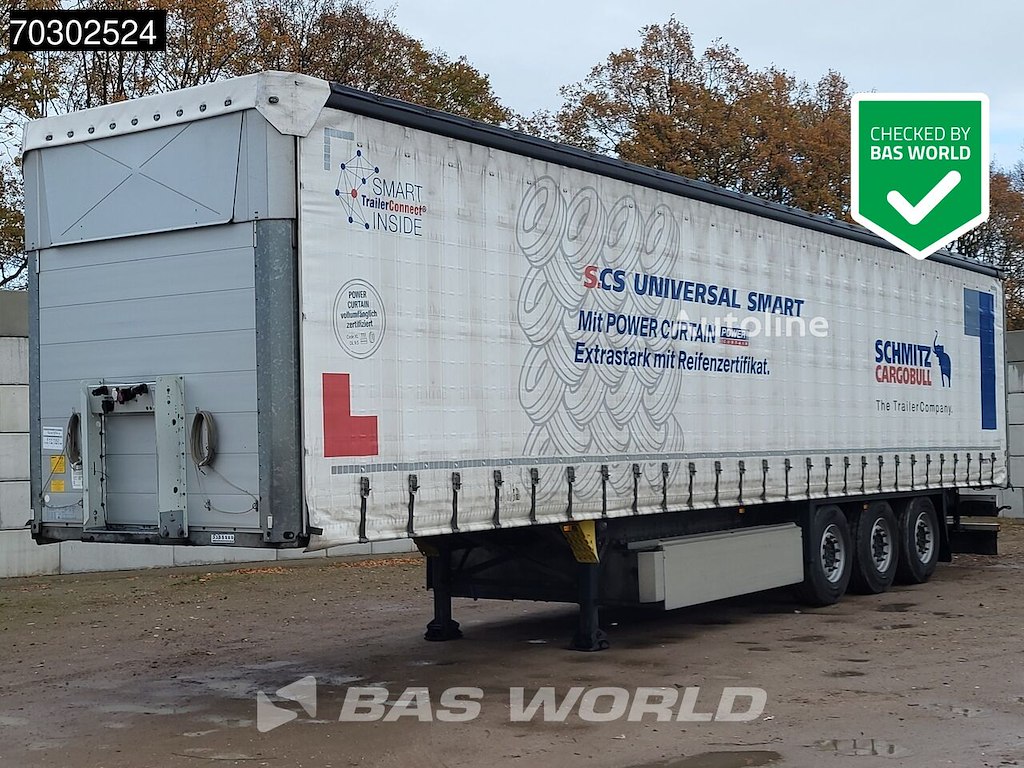 Schmitz Cargobull SCB*S3T - 3 axles APK 03/26 Lifting + Sliding Roof Anti vandalis poluprikolica sa kliznom ceradom