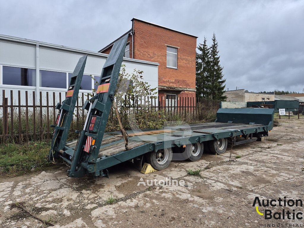 Prodaje se Lischka - Muller SAT3/3080 poluprikolicu sa kliznom ceradom na aukciji
