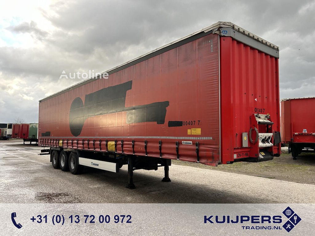 Krone Profi Liner / Curtainside poluprikolica sa kliznom ceradom