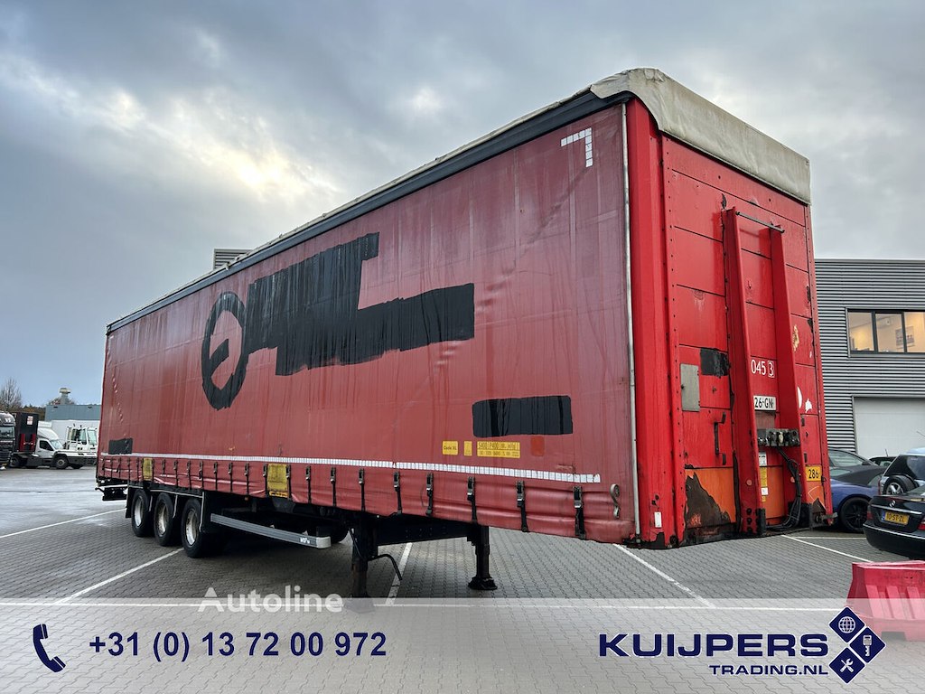 WEB Trailer Webtrailer PRSH-27-SYS HVC / Mega / Curtainside poluprikolica sa kliznom ceradom