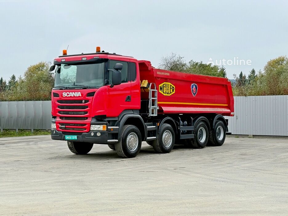 Scania R 410 * Kipper * TOPZUSTAND / 8x4 kiper