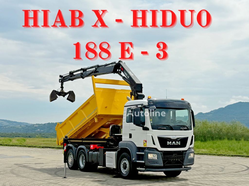 MAN TGS 26.400 * HIAB X-HIDUO 188 E-3 + FUNK * 6x4 kiper