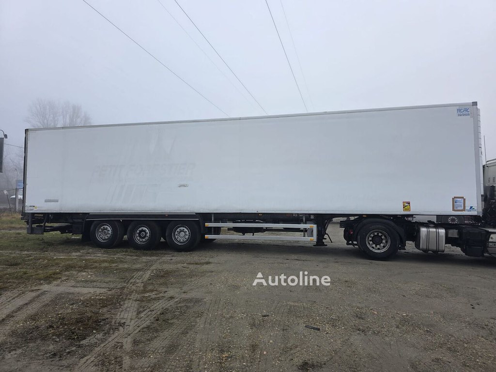 Fruehauf Carrier Vector 1950 MT frigo semi-trailer + DHollandia poluprikolica hladnjača