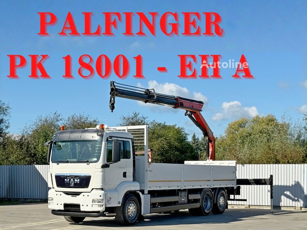 MAN TGS 26.440* PK 18001 - EH A + FUNK* TOPZUSTAND kamion s ravnom platformom