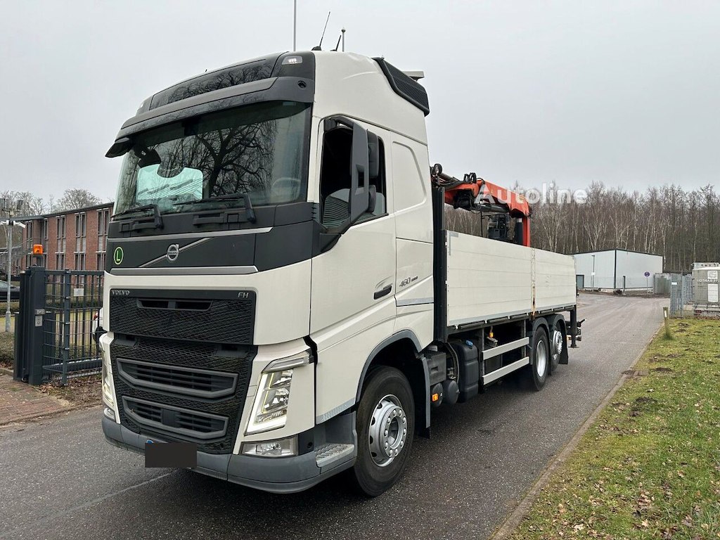 Volvo FH 13 460 + Palfinger PK 18002 kamion s ravnom platformom