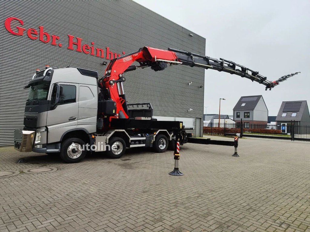 Fassi F1650 RA.2.28 XHE-Dynamic Volvo FH 540 8x4 kamion s ravnom platformom