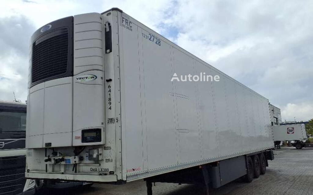 Schmitz Cargobull Trailer Reefer Flower Width & Double Stock Straight poluprikolica hladnjača (641894)