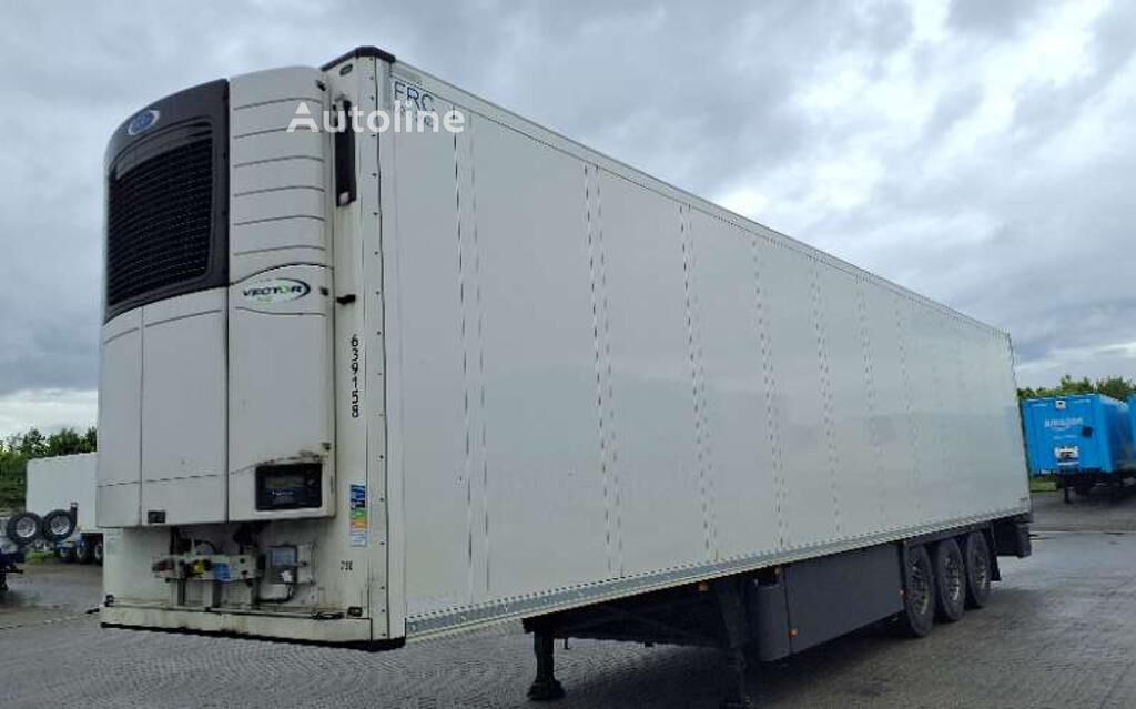 Schmitz Cargobull Trailer Reefer Flower Width & Double Stock Straight poluprikolica hladnjača (639158)
