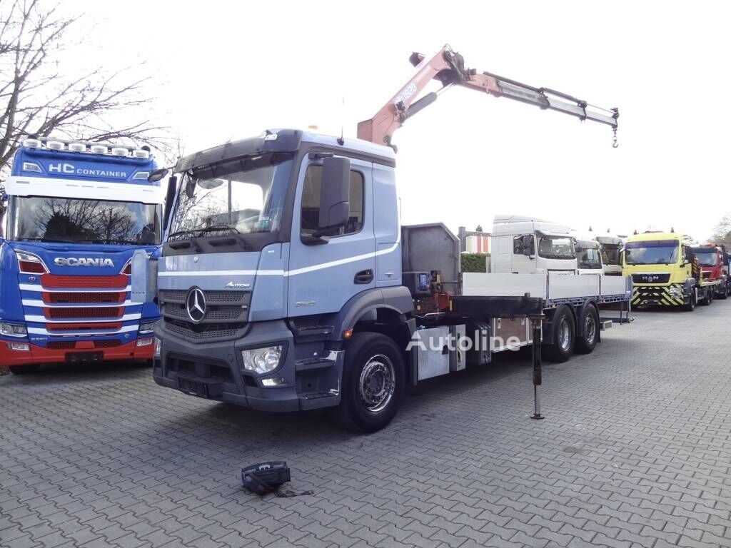 Mercedes-Benz Actros 2533 kamion s ravnom platformom