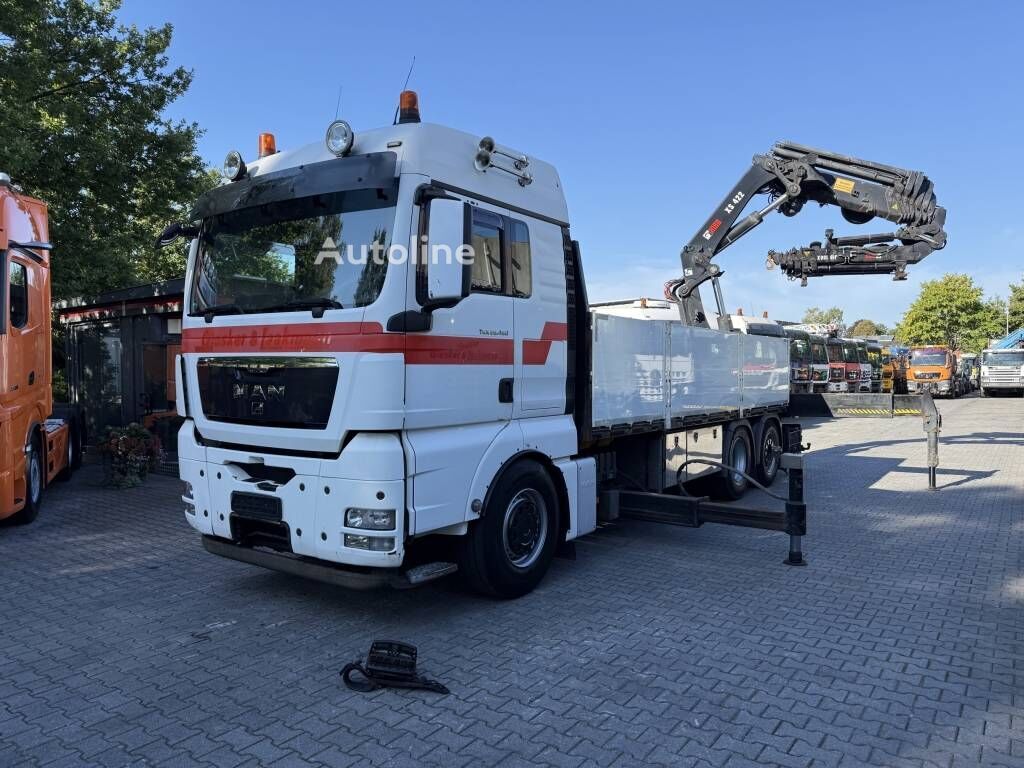 MAN TGX 26.480 kamion s ravnom platformom