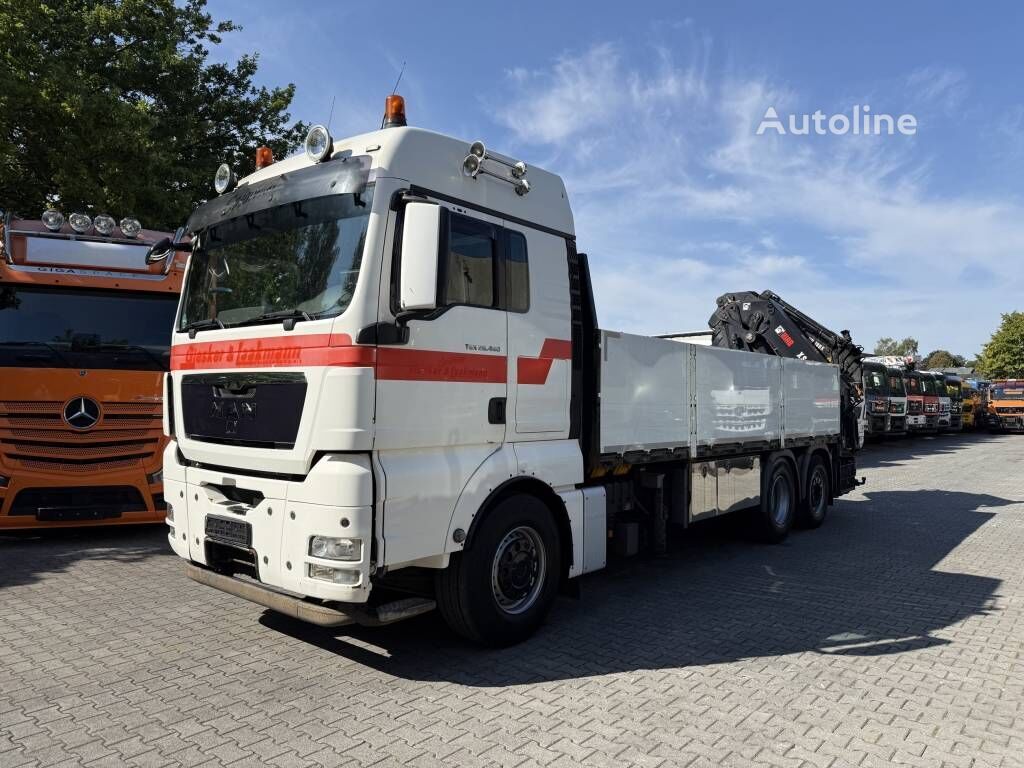 MAN TGX 26.480 kamion s ravnom platformom