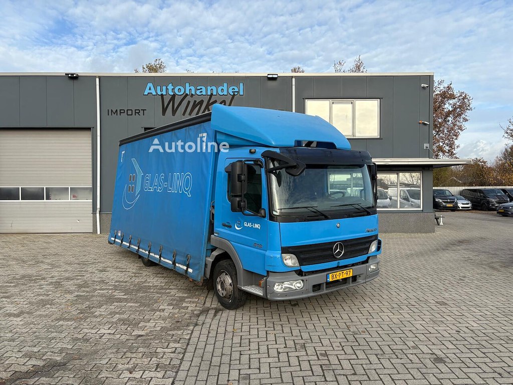 Mercedes-Benz ATEGO 816 Glaswagen EURO5 AUTOMAAT kamion s ravnom platformom