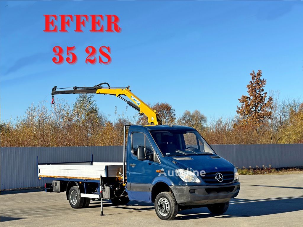 Mercedes-Benz Sprinter 516 CDI * EFFER 35 2S * TOP kamion s ravnom platformom