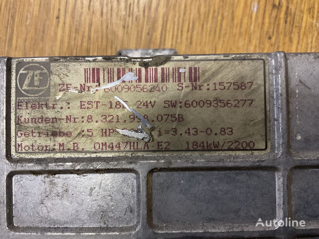 Bosch ZF 0501211685 0260001009 upravljačka jedinica za Setra autobusa