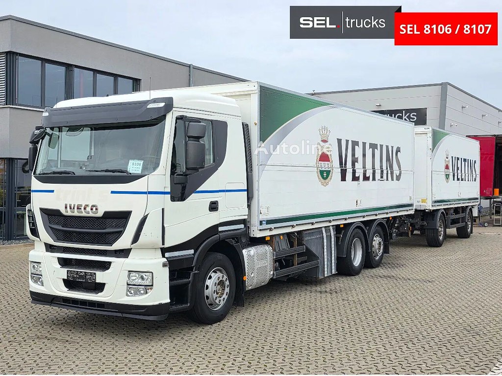 IVECO Stralis 460 Ladebordwand / Lenkachse / Liftachse kamion furgon