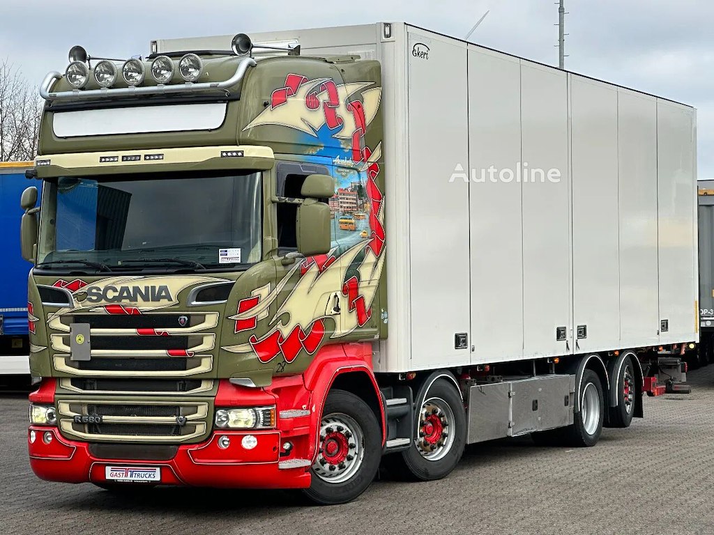 Scania R580 V8 8x2*6 Ekeri Full Side Opening / Retarder / 605 Tkm / Ful kamion furgon