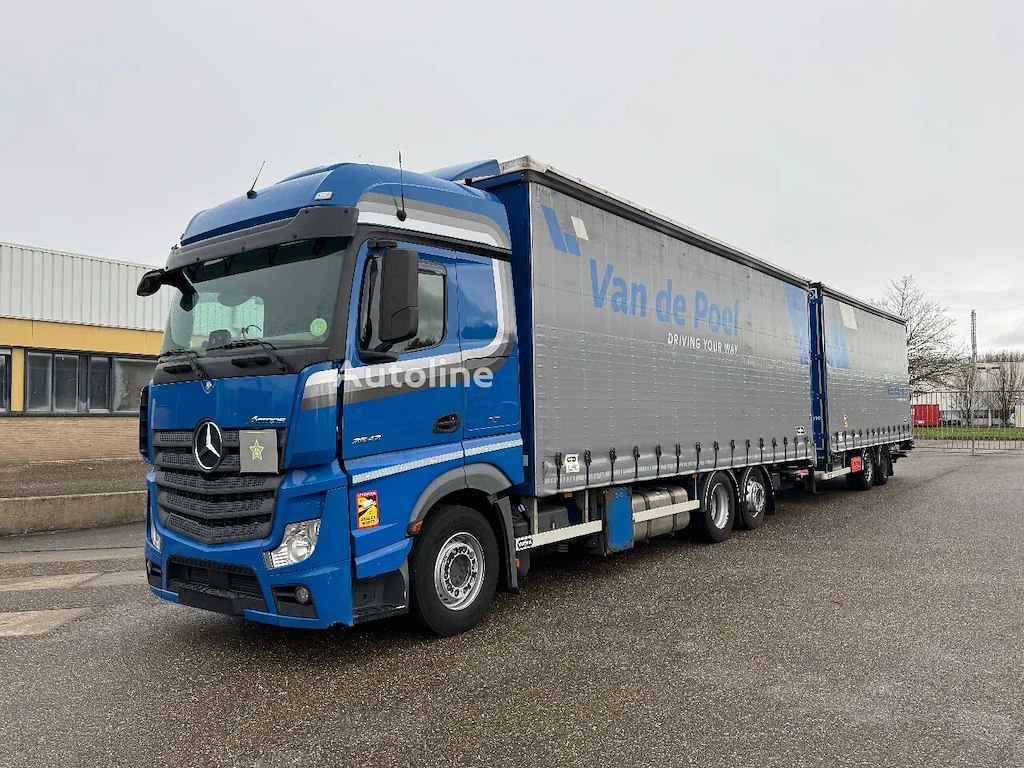 Mercedes-Benz Actros 2642 Standclima VAN HOOL combi kamion furgon