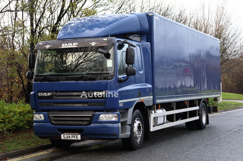 DAF CF65 220 4X2 SLEEPER 28FT BOXVAN (2014) kamion furgon