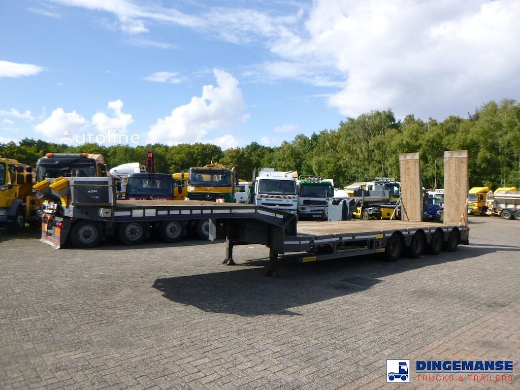 Faymonville 4-axle semi lowbed trailer 73 t ext. poluprikolica sa niskom platformom