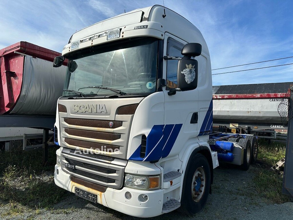 Prodaje se Scania Scania R480 chassis - Rep-objekt kamion šasija na aukciji