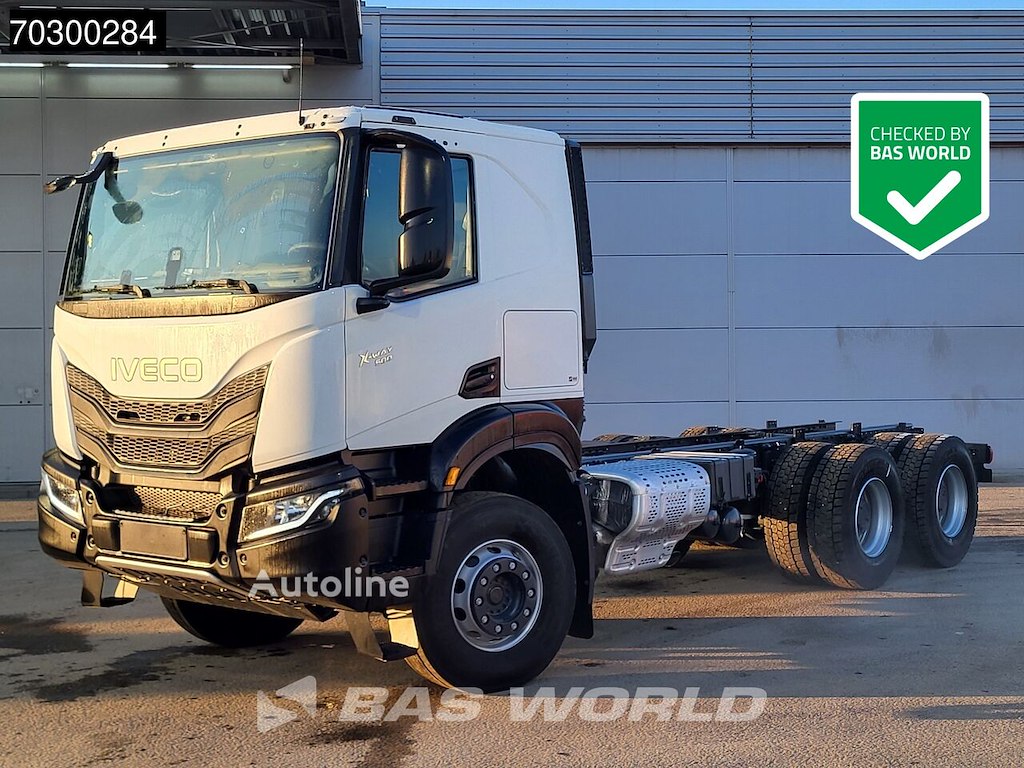 Novi IVECO X-Way 500 X-Way 6X4 NEW 6x4 chassis Sleepercab Rear Air suspensi kamion šasija