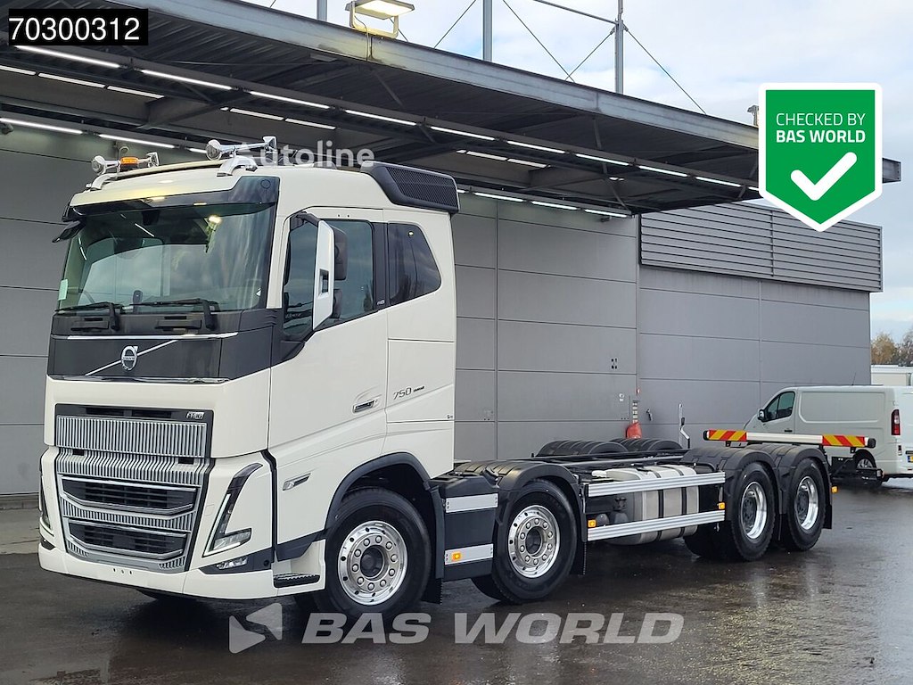 Novi Volvo FH16 750 FH16 8X4 NEW 8x4 chassis! Air suspension Big-Axle Autom kamion šasija