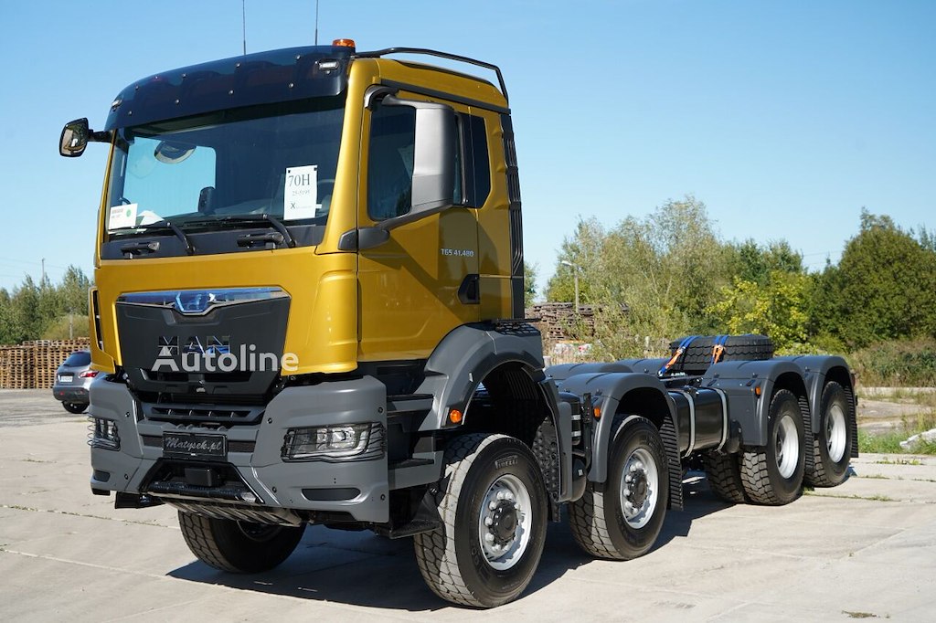 MAN TGS 41.480 / 8X6 / DO ZABUDOWY / FABRYCZNIE NOWY 2025 kamion šasija