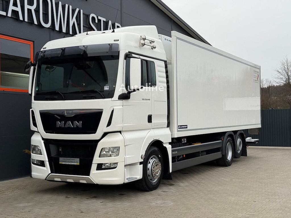 MAN TGX 26.440 // E6 // MANUAL // chłodnia z windą // 20 Epal // syp kamion hladnjača