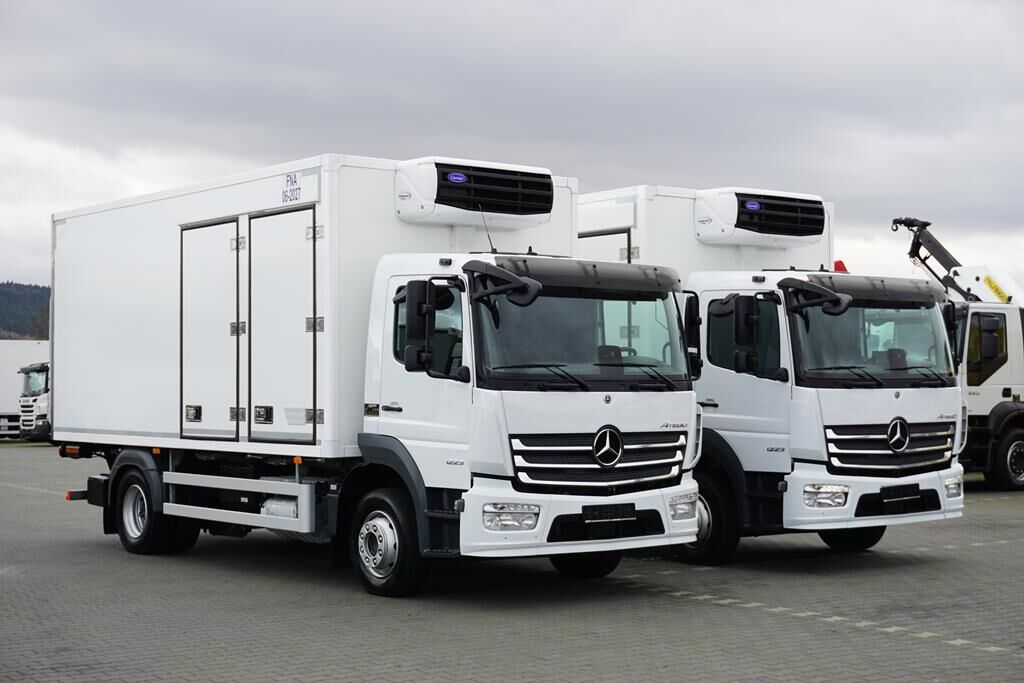 Mercedes-Benz ATEGO / 1223 / ACC / EURO 6 / CHŁODNIA + WINDA / MULTITEMPERATUR kamion hladnjača