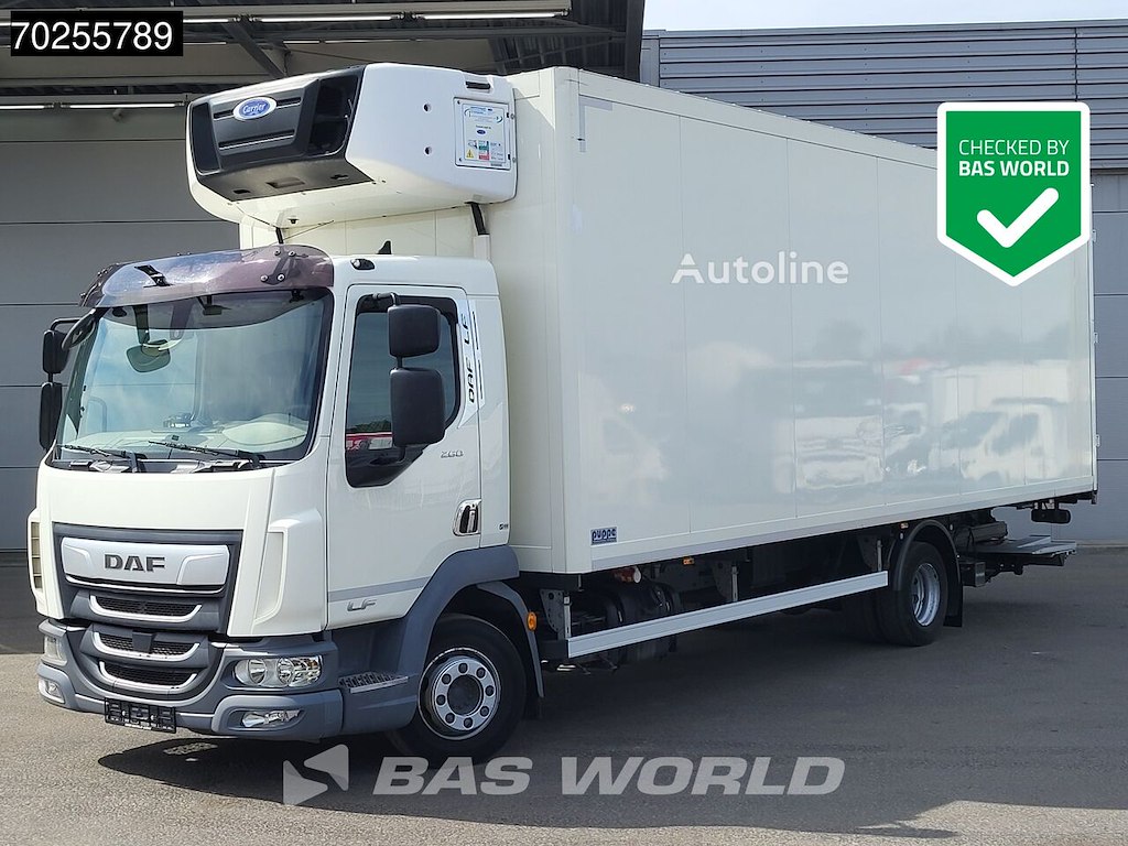 DAF LF 260 4X2 12tonner Carrier Supra 1150mt Bi-temp Ladebordwand AC kamion hladnjača