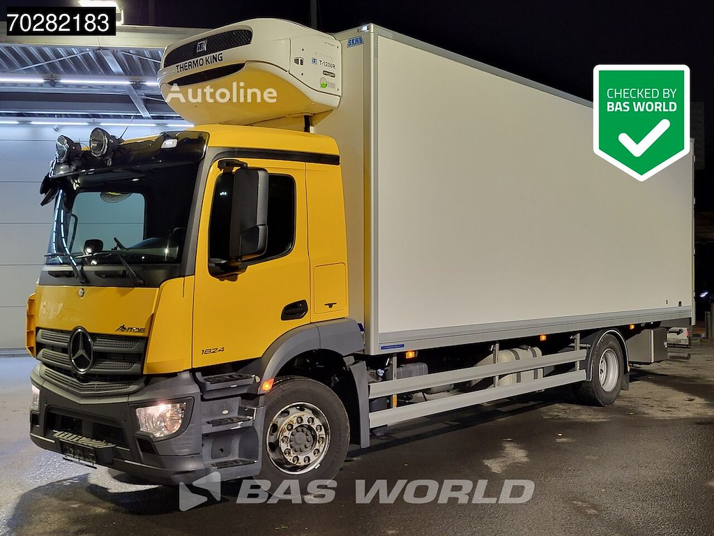 Mercedes-Benz Antos 1824 4X2 18tonner Thermo King T-1200R 1500kg Ladebordwand kamion hladnjača