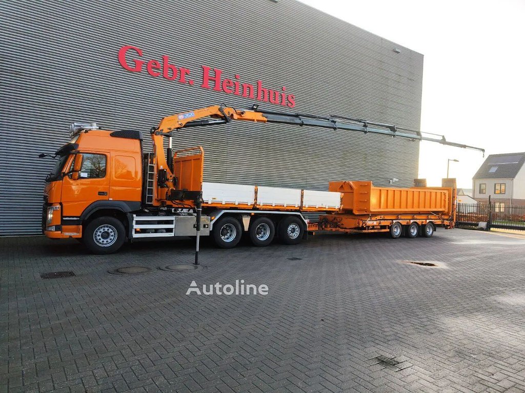 Volvo FM 500 8x4 Tridem Multilift XR20ZL HMF 2620 K8 + MAC DL3 kamion rol kiper