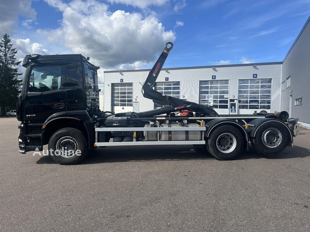 Mercedes-Benz Arocs 2543 6x2*4 / 21t Hooklift HIAB ULT21Z56 / 2022 kamion rol kiper
